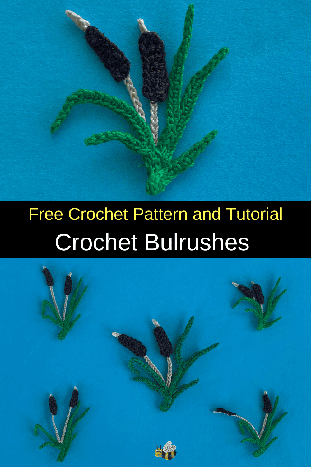 Crochet Bulrushes Pattern • Kerri's Crochet