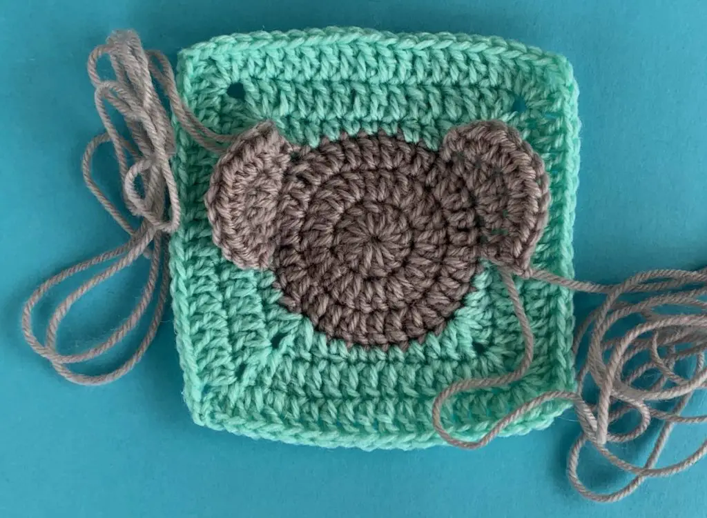 Crochet Elephant Granny Square Pattern • Kerri's Crochet