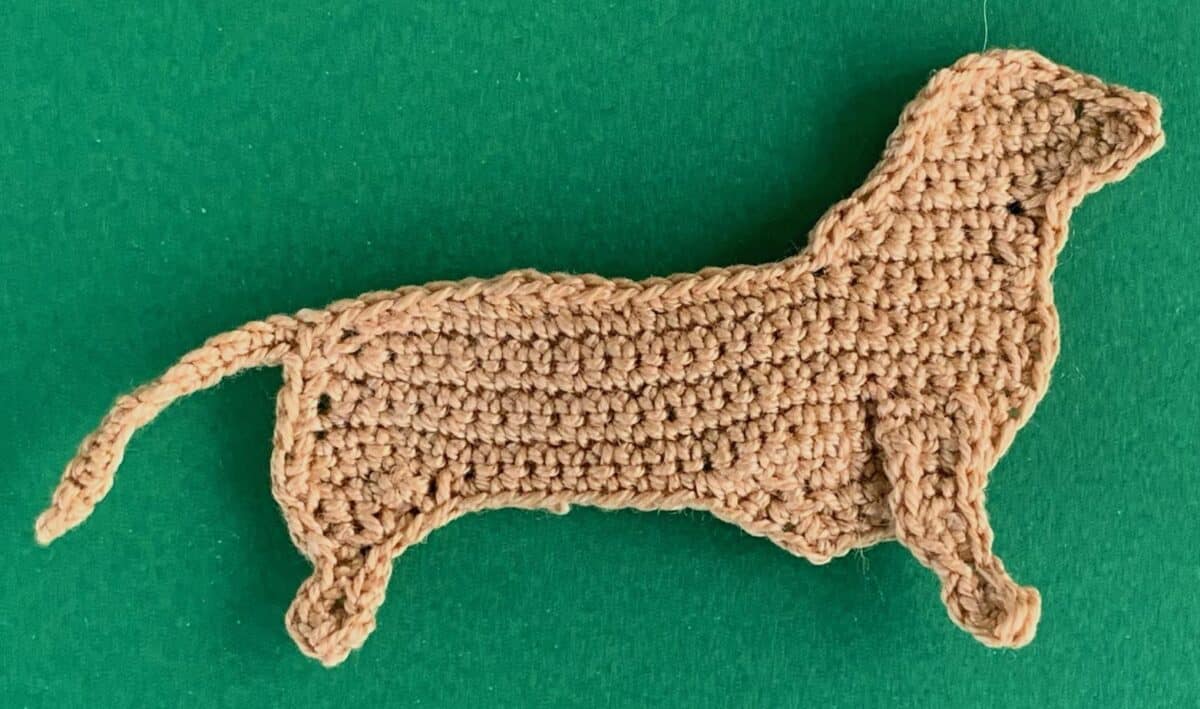 Crochet Sausage Dog Pattern • Kerri's Crochet
