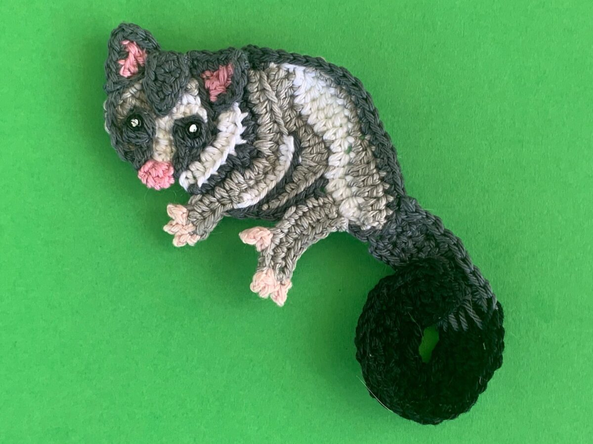 finished-crochet-possum-4-ply-landscape • Kerri's Crochet
