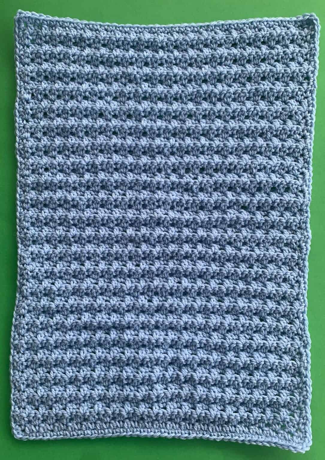 Crochet Baby Blanket with Picture Panel Pattern • Kerri's Crochet