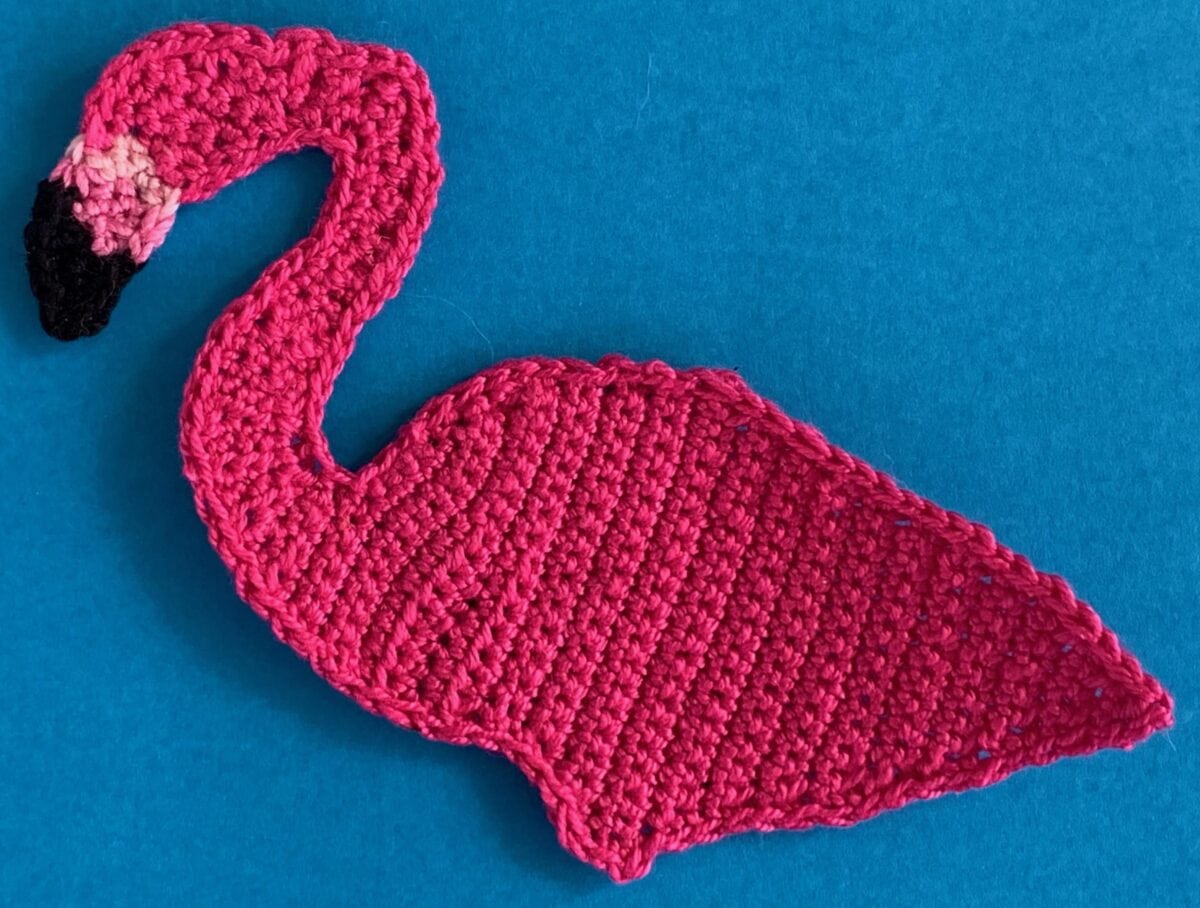 Crochet Standing Flamingo Pattern • Kerri's Crochet