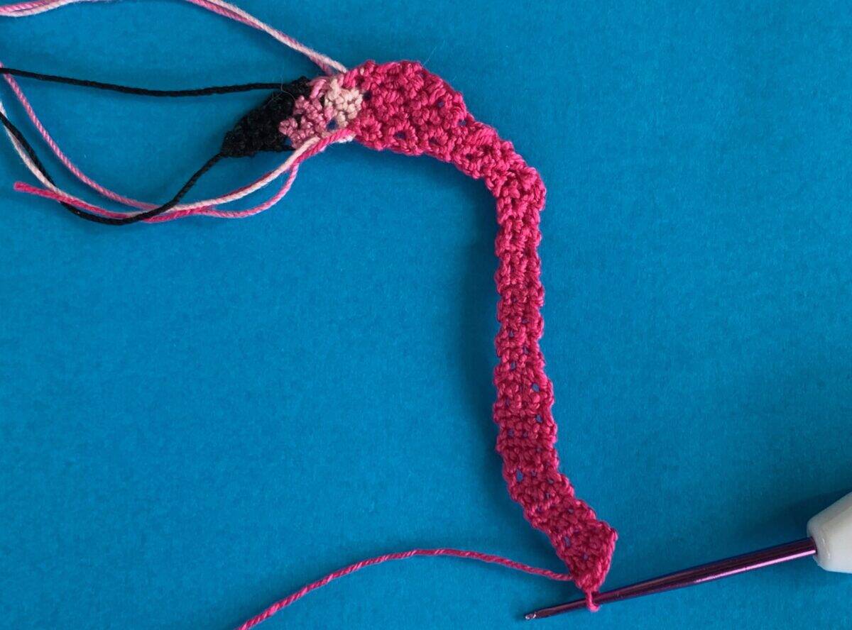 Crochet Standing Flamingo Pattern • Kerri's Crochet