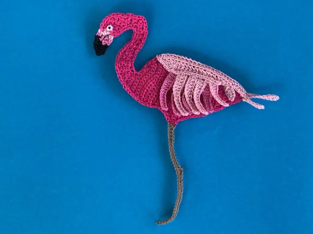 Crochet Standing Flamingo Tutorial • Kerri's Crochet