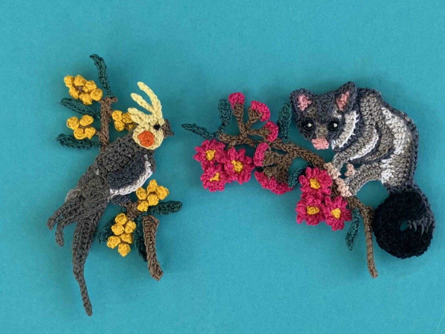 Crochet Wattle and Gumnut Pattern • Kerri's Crochet