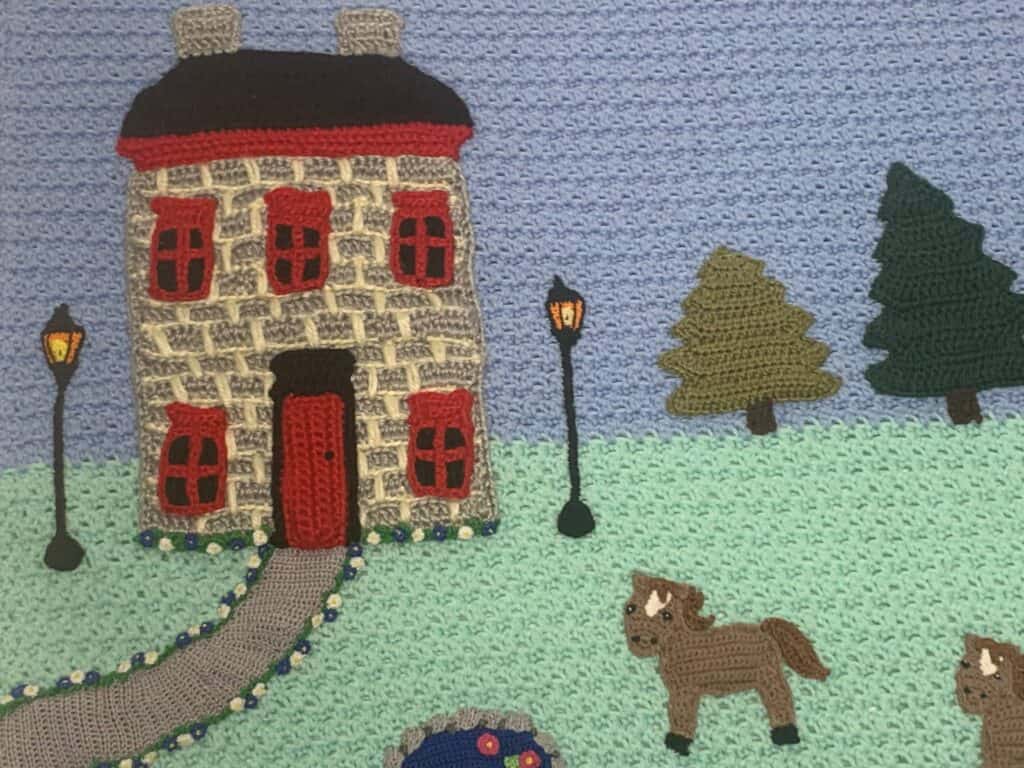 Farm Baby Blanket • Kerri's Crochet