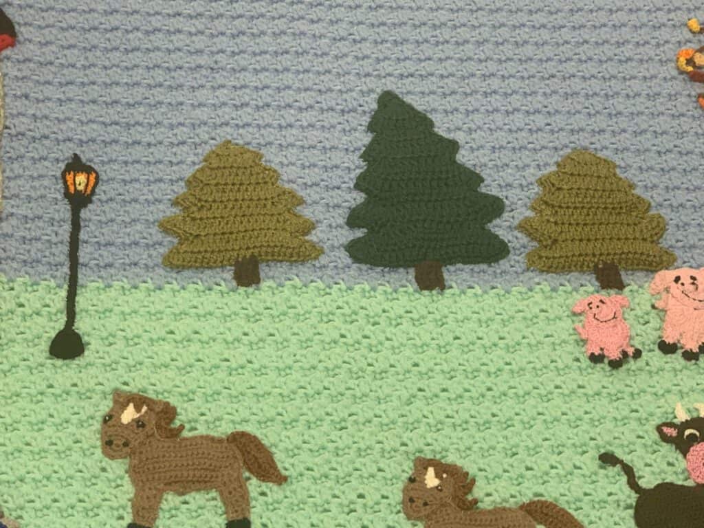 Farm Baby Blanket • Kerri's Crochet