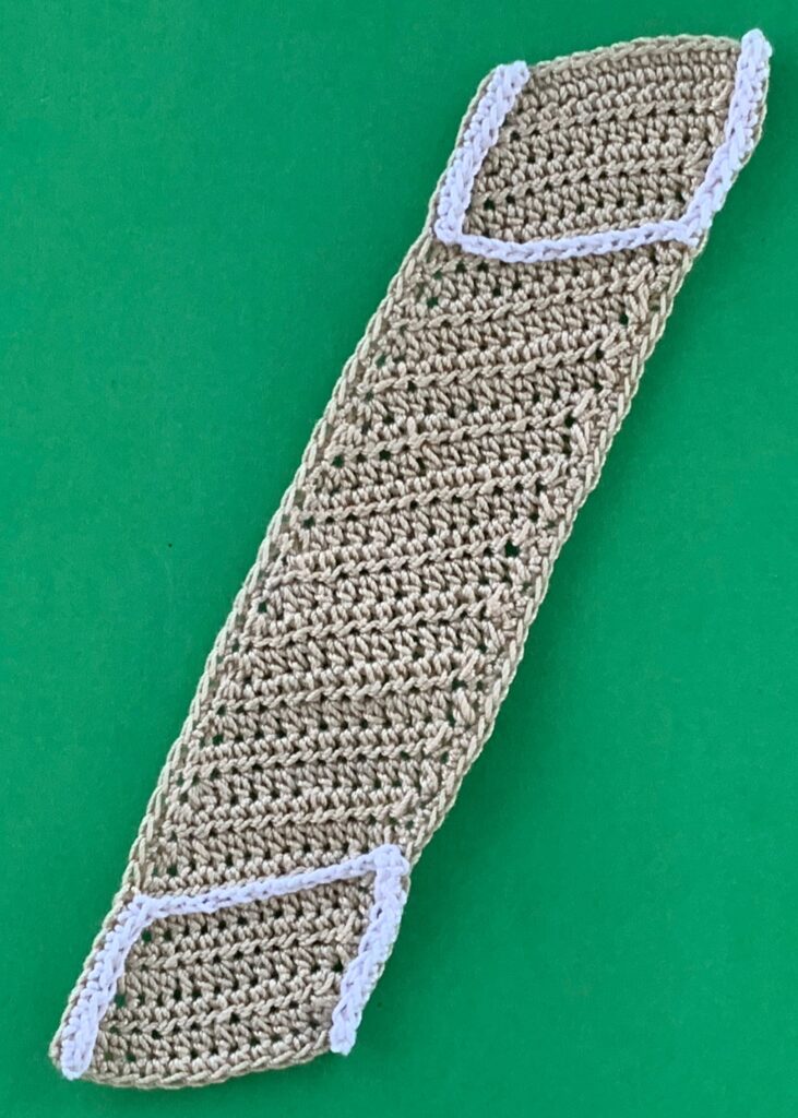 crochet-cricket-pitch-2-ply-markings-stitched-down • Kerri's Crochet