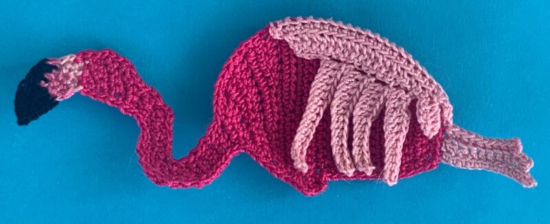 Crochet Bending Flamingo Pattern • Kerri's Crochet