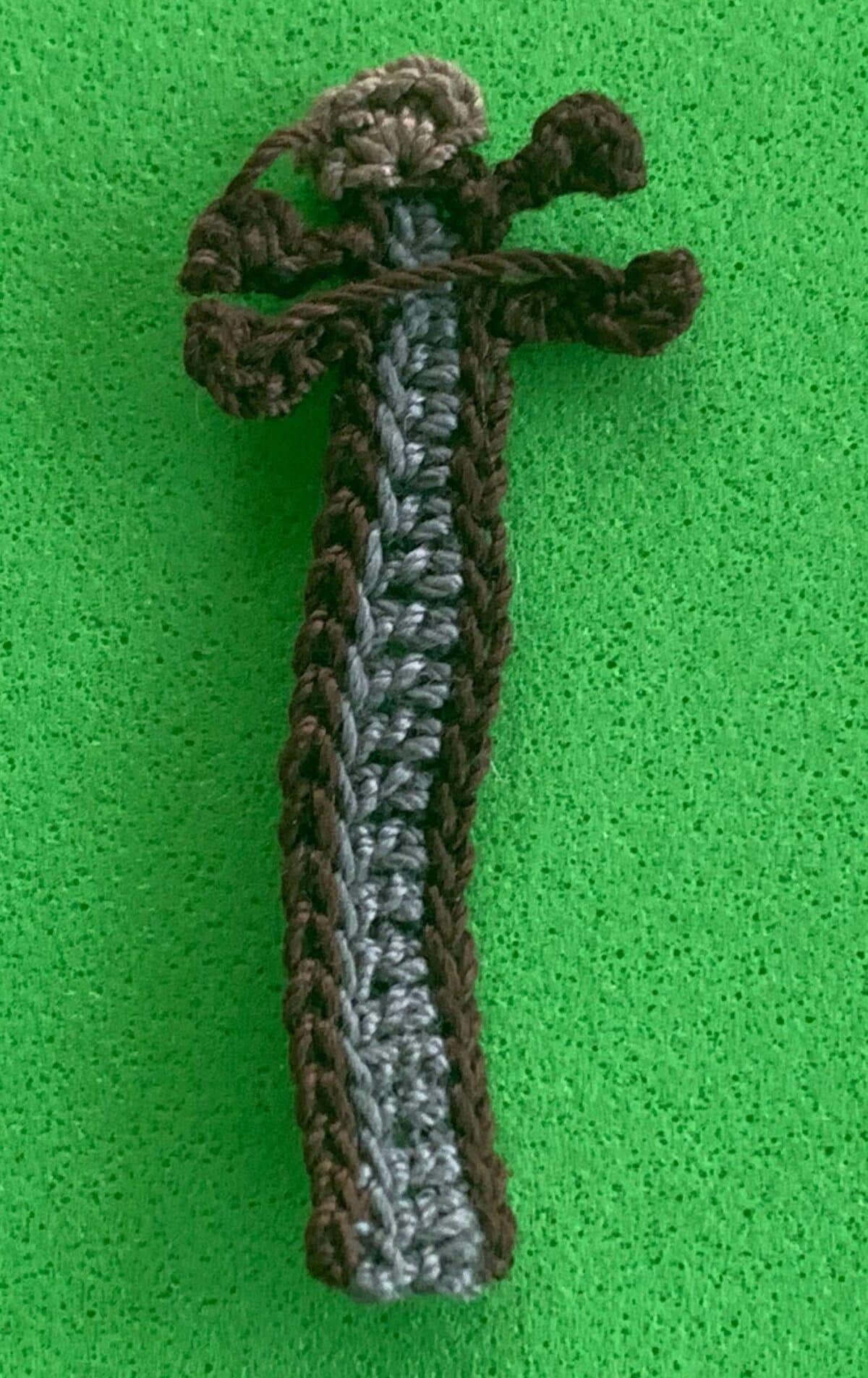 crochet-violin-2-ply-neck-with-pegs • Kerri's Crochet